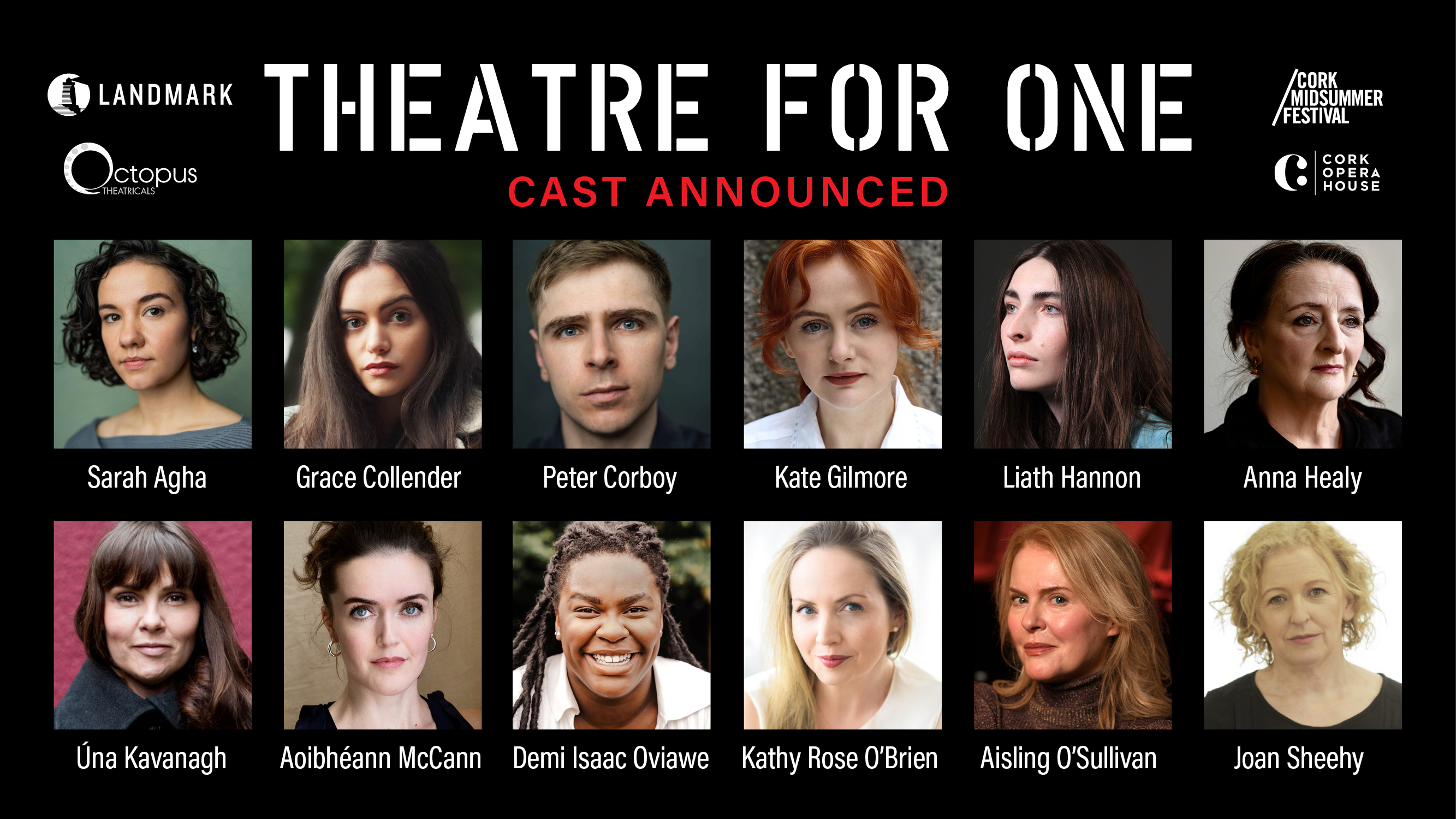 Cast announced for Theatre for One: This Ireland | News | Cork ...